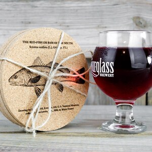 Cork Coasters - Fish - Set of 4 - Etsy