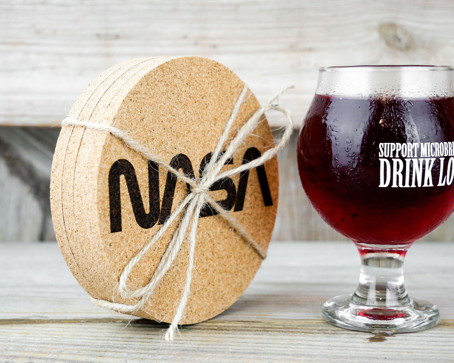 Cork Coasters NASA Space Shuttle Set of 4 - Etsy