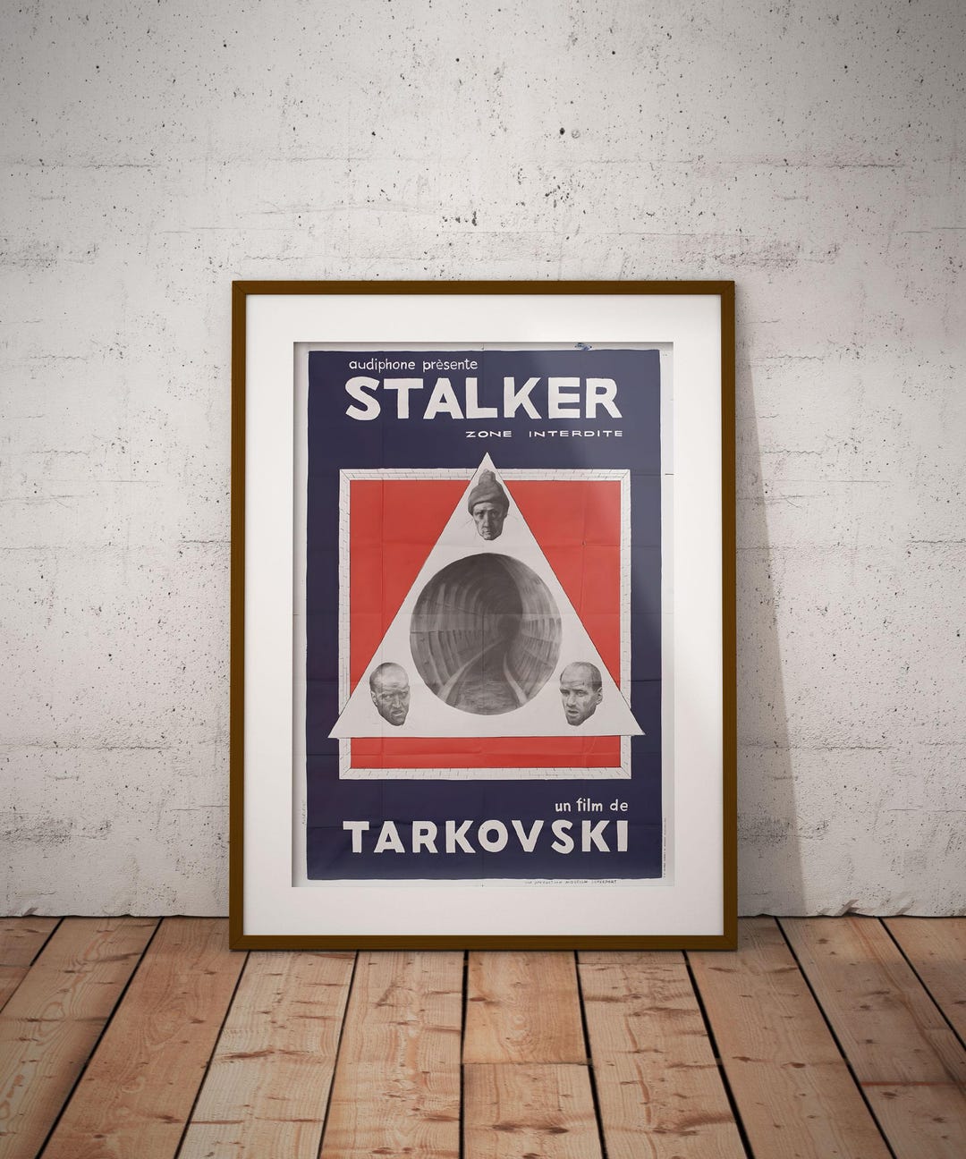 Stalker Movie Poster Wall Art, Andrei Tarkovsky Film Print, Soviet Sci ...