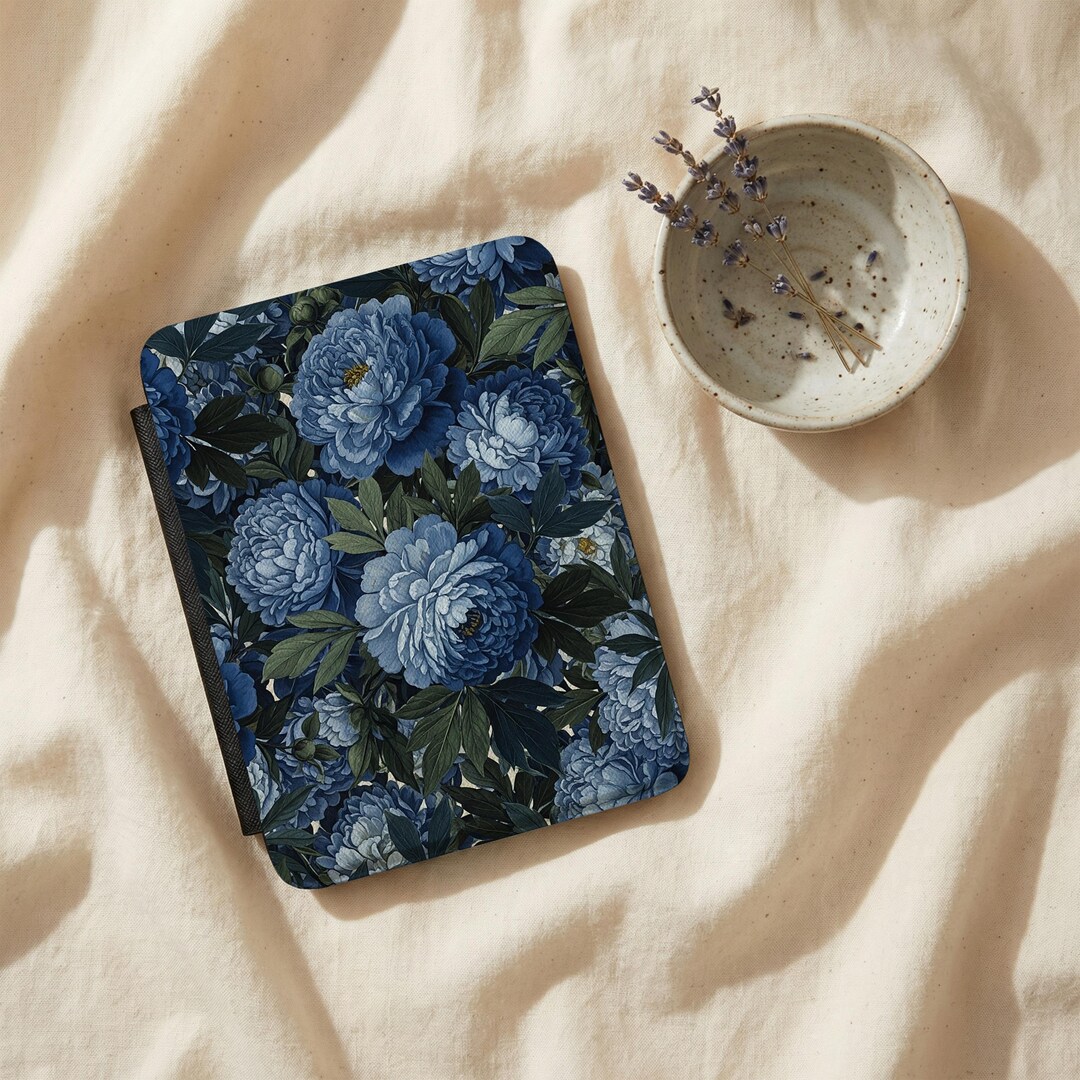 Peony Chinoiserie Toile De Jouy Pattern Kindle Paperwhite Case 2025 ...