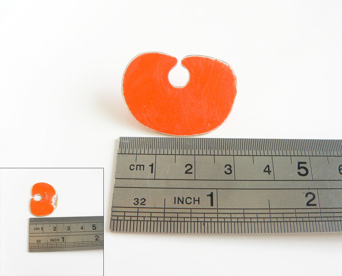 Contemporary Brooch Peruvian Gifts Orange Brooch Peruvian - Etsy