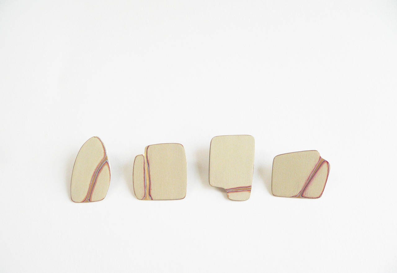 Geometric Brooch, Brooch Minimal, Contemporary Jewellery, Contemporary ...