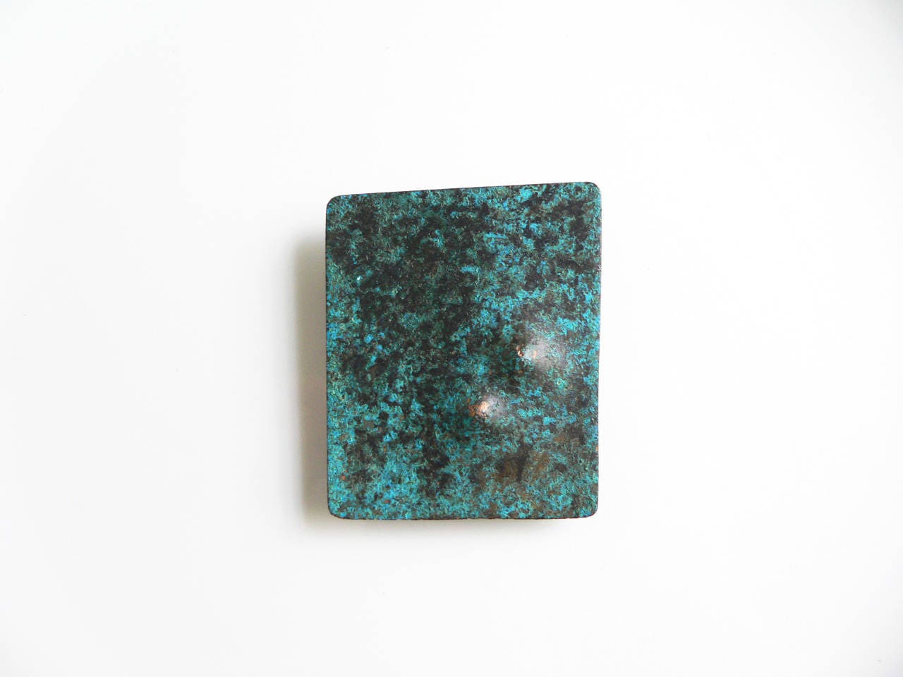 Contemporary Brooch, Modernist Brooch, Copper Verdigris Brooch, Modern ...