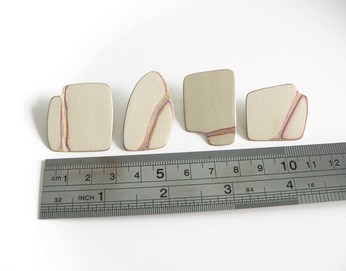 Geometric Brooch Brooch Minimal Contemporary Jewellery - Etsy