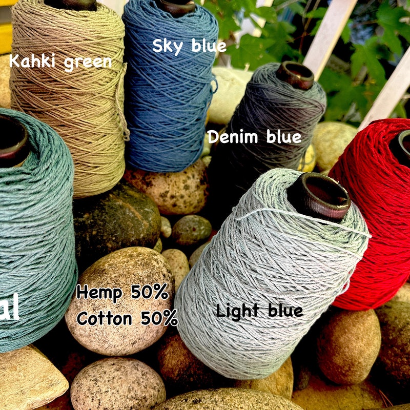 Hemp Yarn - Etsy
