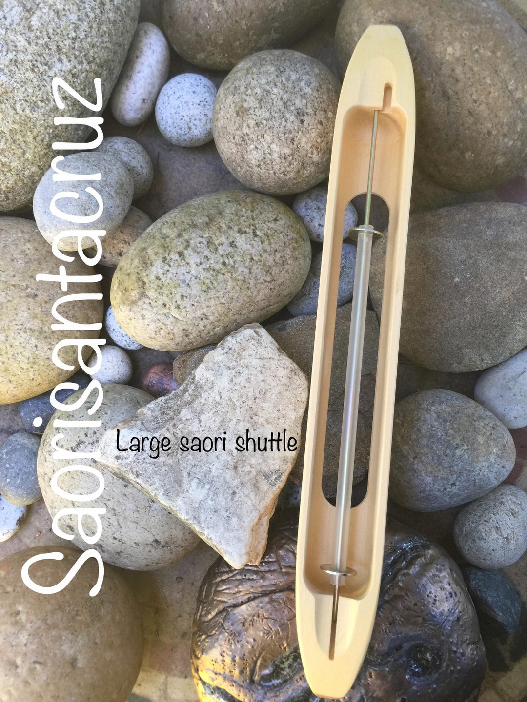 Saori LARGE Boat Shuttle Holds More Yarn and Bulky Yarns Uses Saori ...