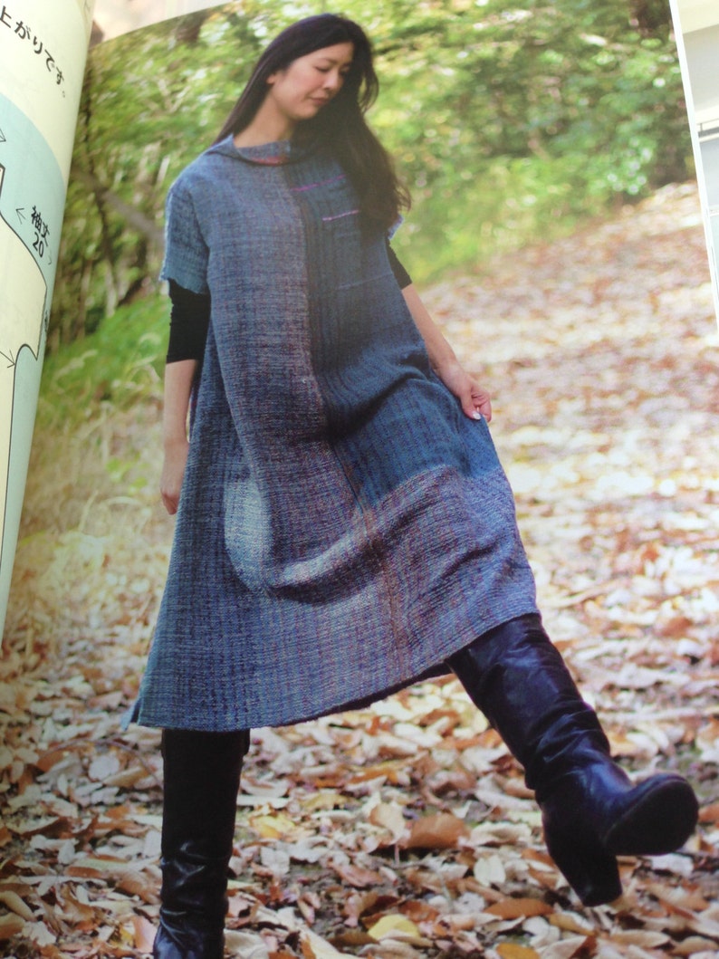Saori IN ENGLISH intermediate hand woven clothing design - Etsy España