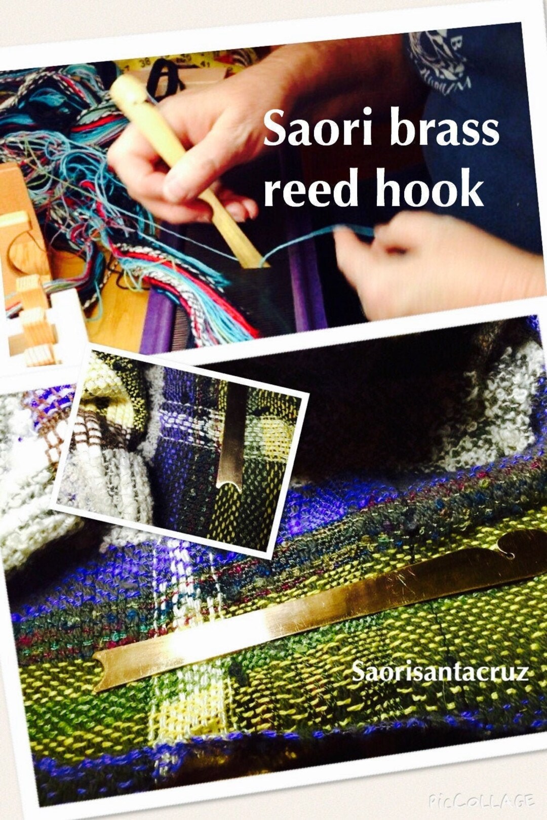 Brass Reed Threading Hook / Sley Hook in Stock : Saorisantacruz - Etsy