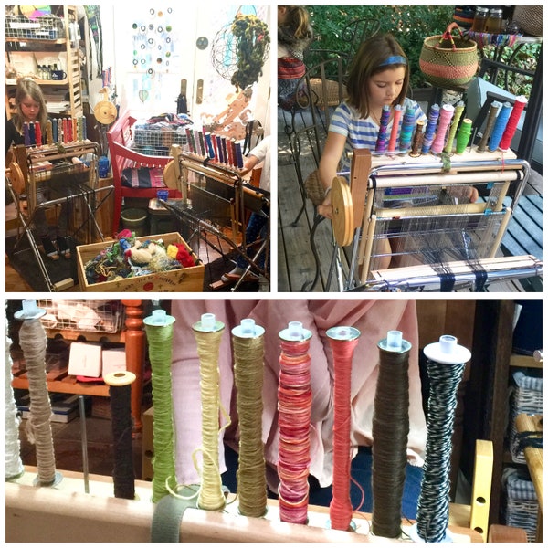 Weaving Bobbin Rack - Etsy