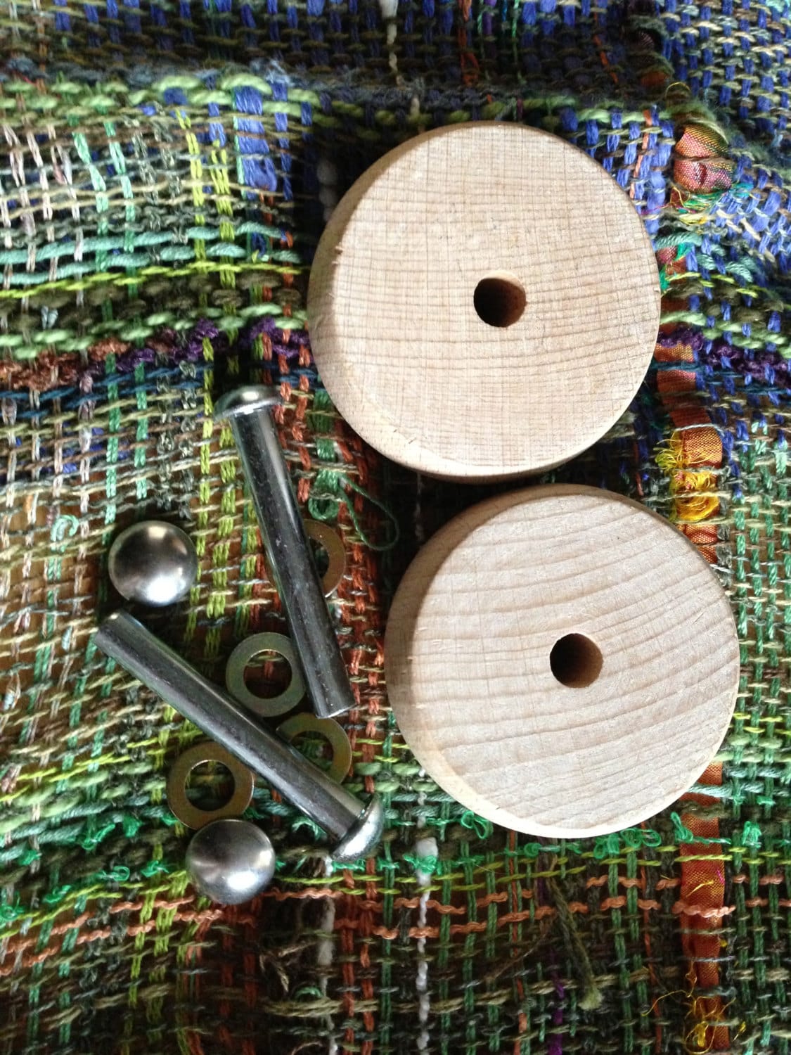 Wooden Loom Wheels Set for the WX60 Wx90 Saori Looms | Etsy