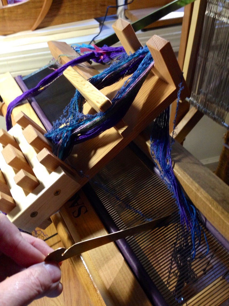 Brass reed threading hook / sley hook in stock : | Etsy