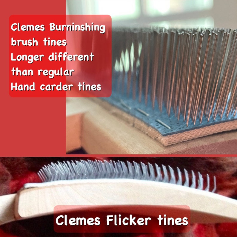 Flicker Clemes and Clemes Flick Wool Carder Great for Opening up Fleece ...