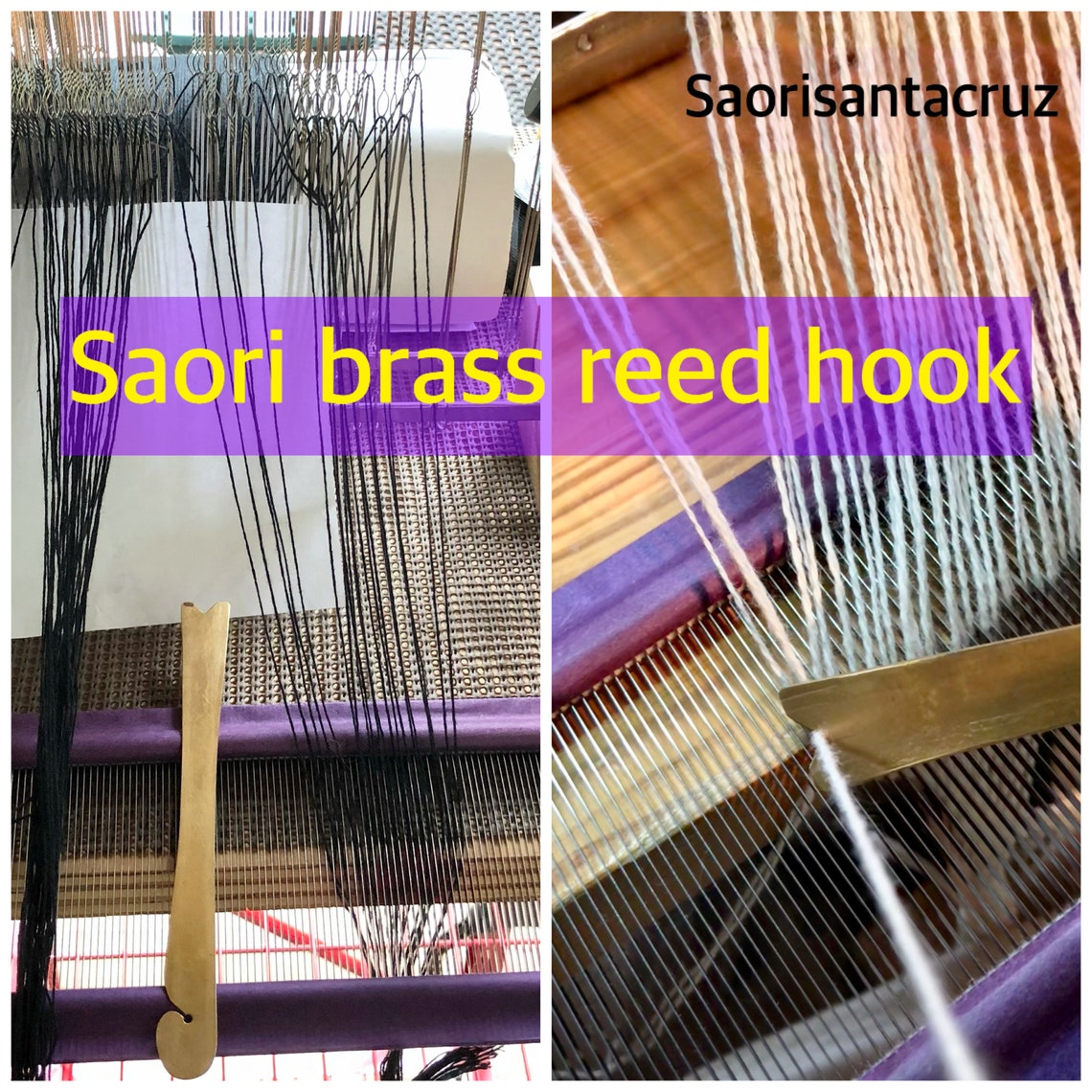 Brass Reed Threading Hook / Sley Hook in Stock : | Etsy