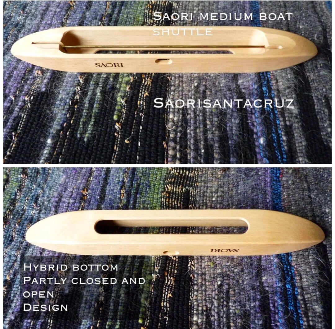 Saori Boat Shuttles Choose From 2 Sizes Medium in Stock or Small Mini ...
