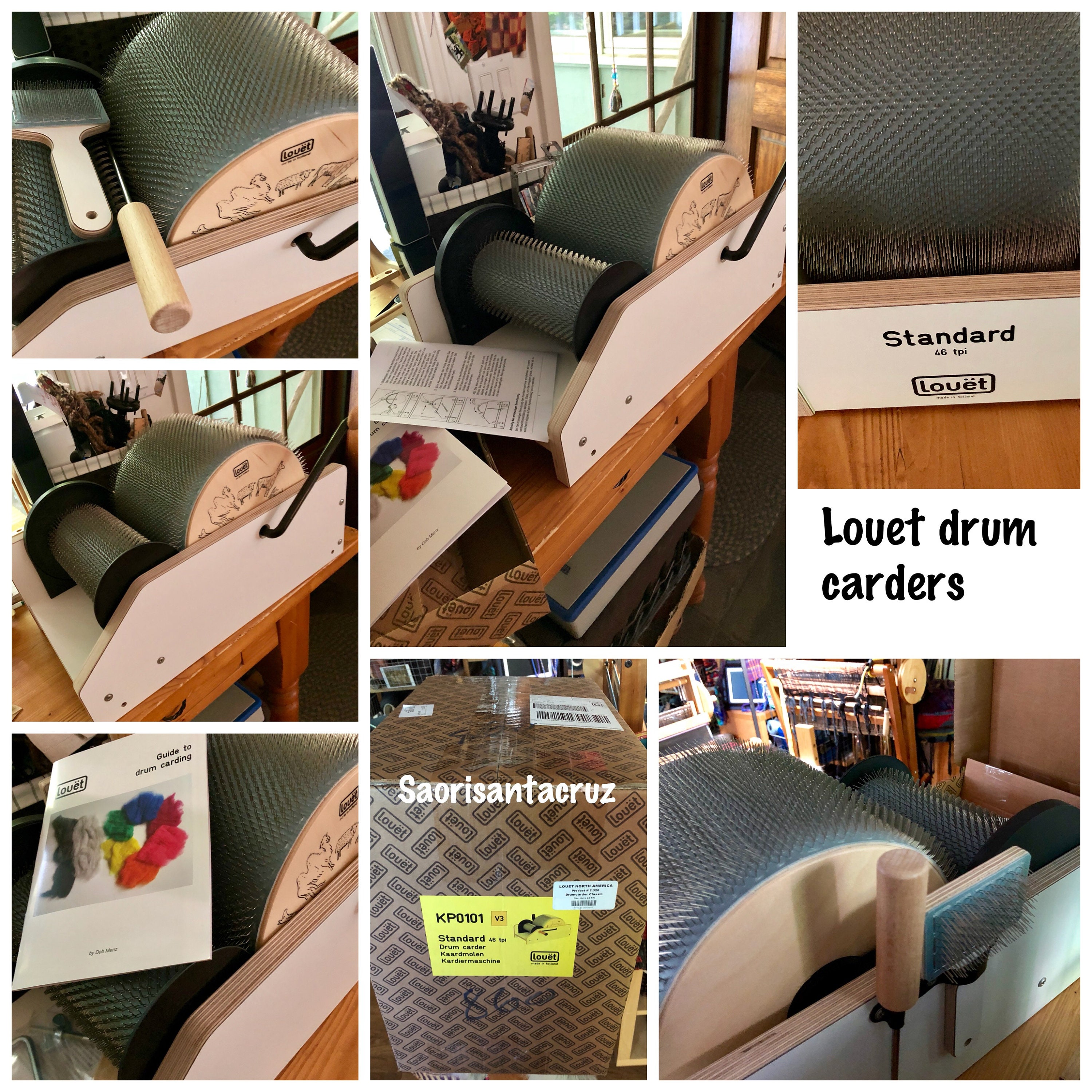 Louet Drum Carders 3 Models to Choose From Classic 8 - Etsy UK