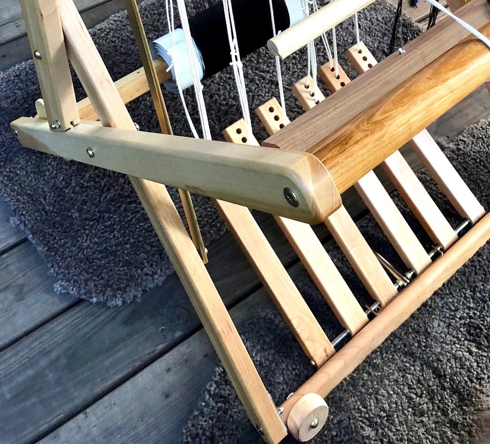 Wooden Loom Wheels Set for the WX60 Wx90 Saori Looms | Etsy