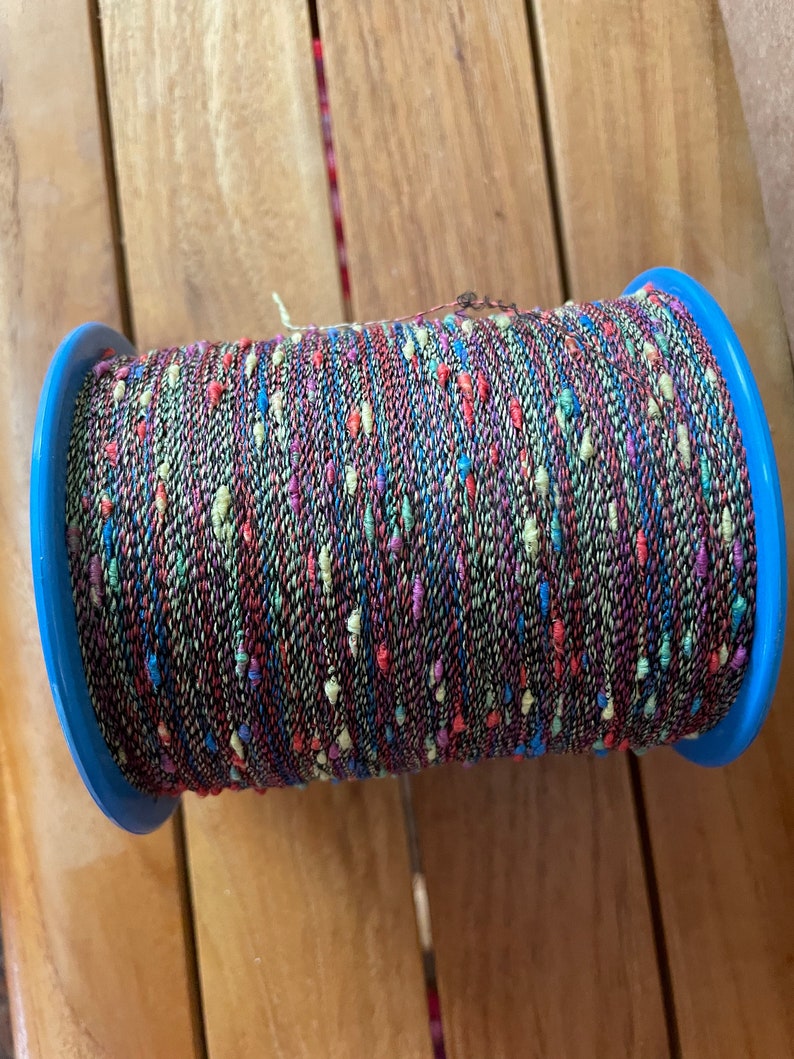 Slub Plying Thread for Spinning Art Yarn : Saorisantacruz - Etsy