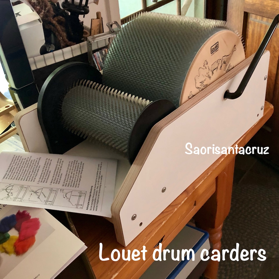 Louet Drum Carders 3 Models to Choose From , Classic 8" Wide , 4” Jr or ...