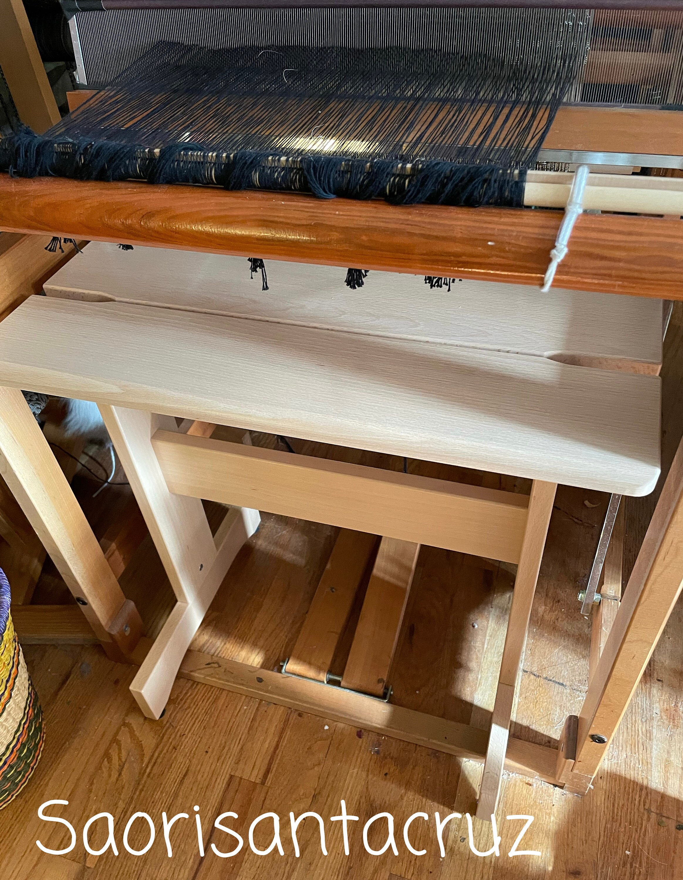Louet Loom Bench Sturdy Safe Sitting, Lite Weight , Can Slide Inside ...