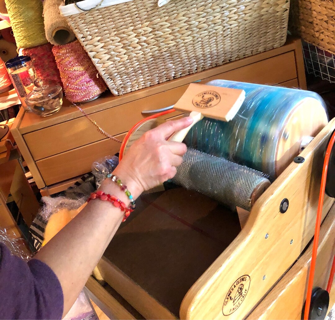 Clemes and Clemes Burnishing/packing Brush to Use on Drum Carders ...