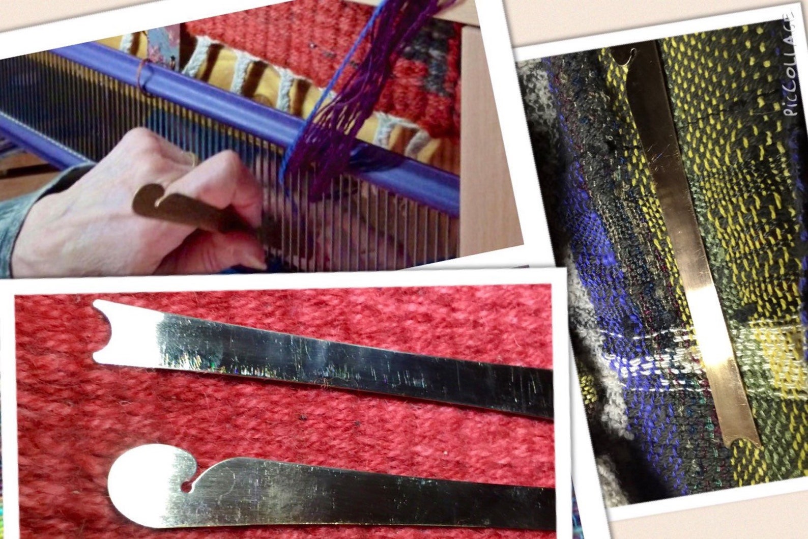 Brass Reed Threading Hook / Sley Hook in Stock : | Etsy