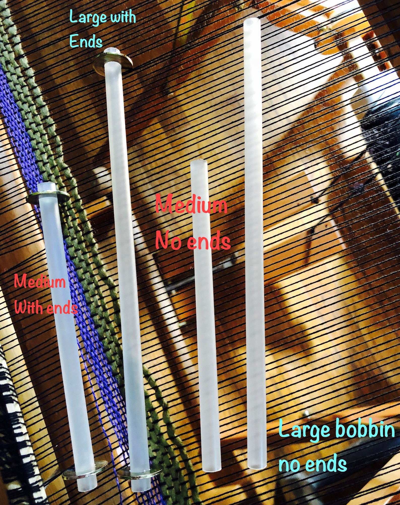Saori Bobbins 6 Sizes or Types to Fit All the Sizes of Saori Boat ...