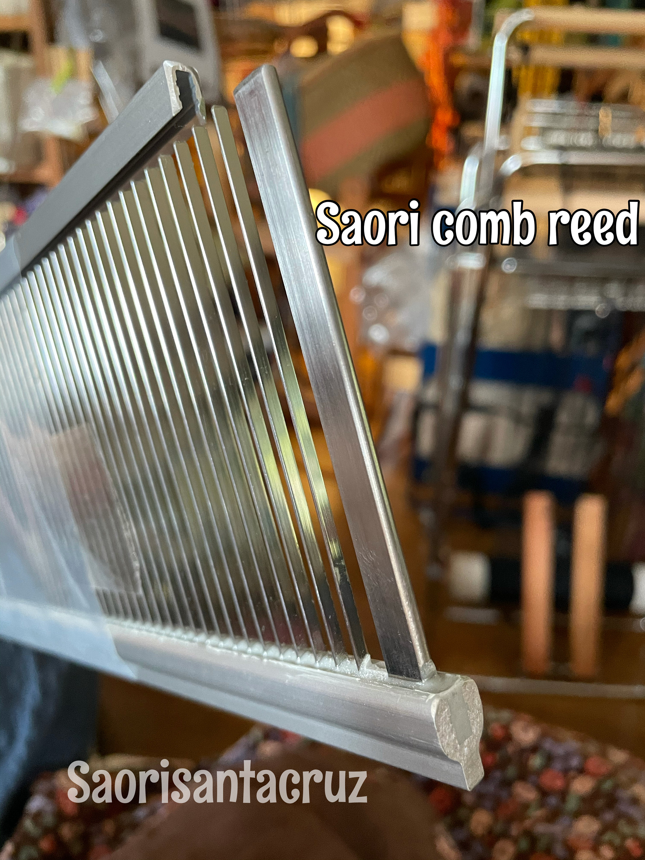 Saori Comb Weaving Reed for Special Effects With Warp Yarns - Etsy UK