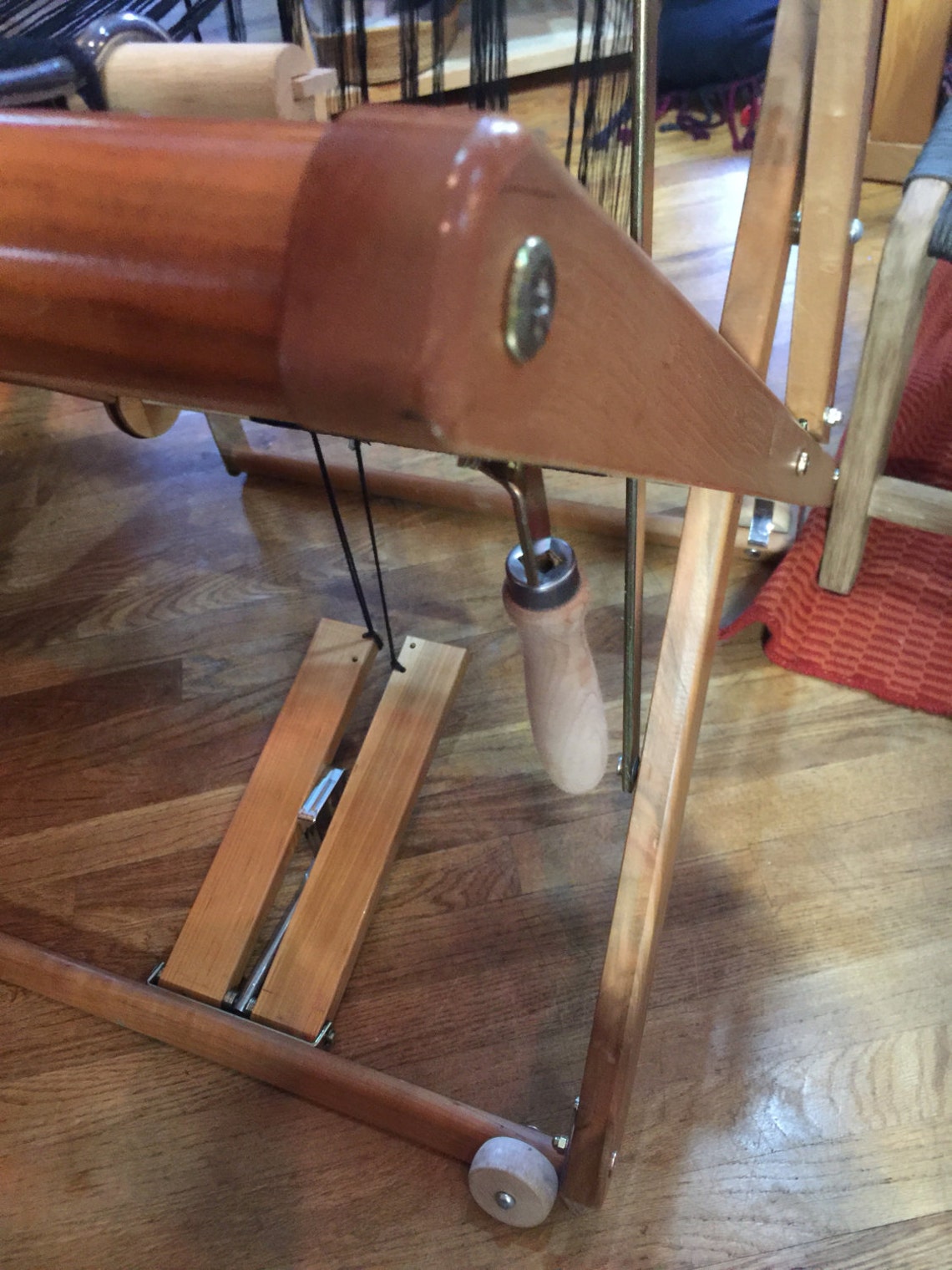 Saori Cloth Roller Winding Lever to Advance Cloth an Alternative to ...