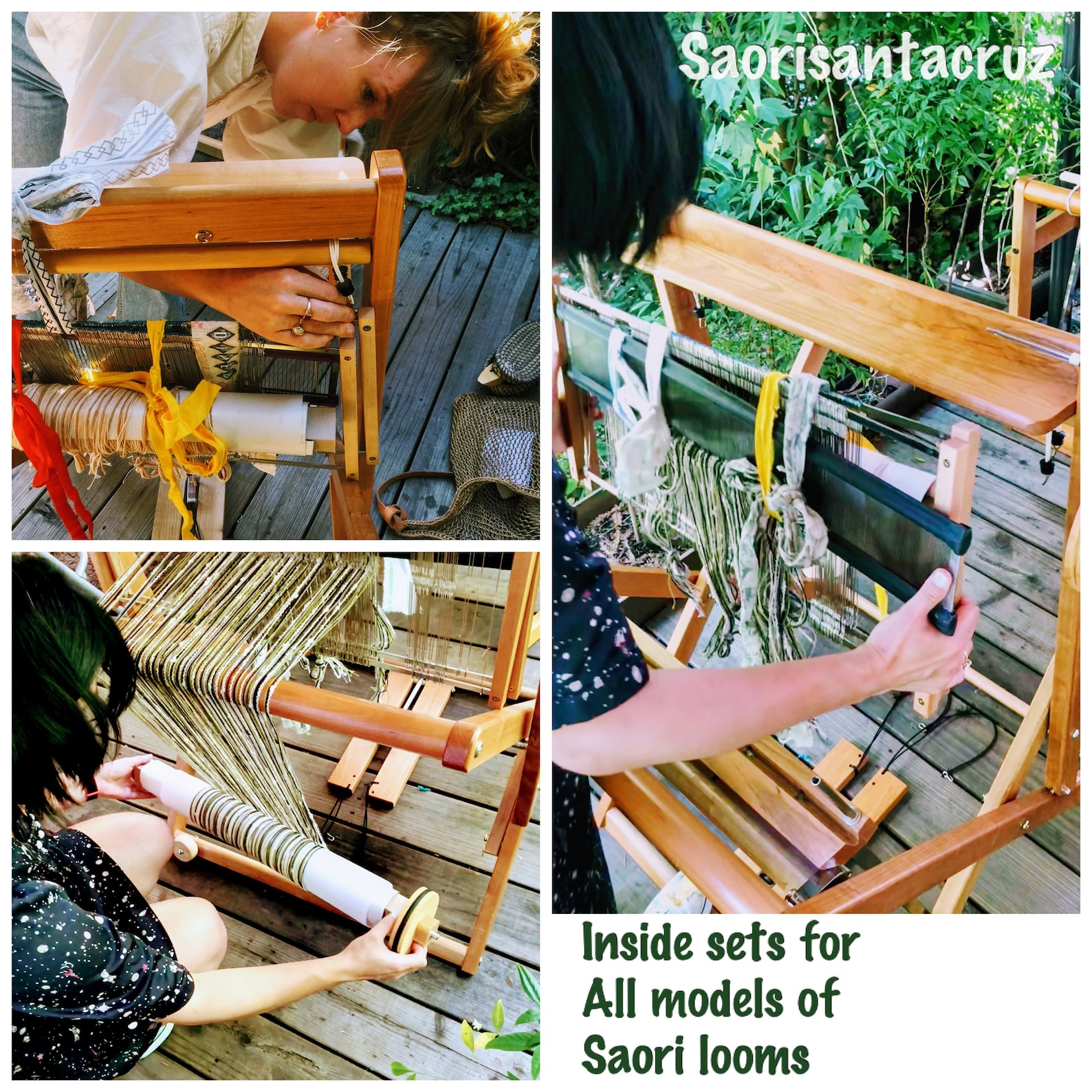 Saori Inside Set for All 60 Models 2 Harness Change Current Weaving ...