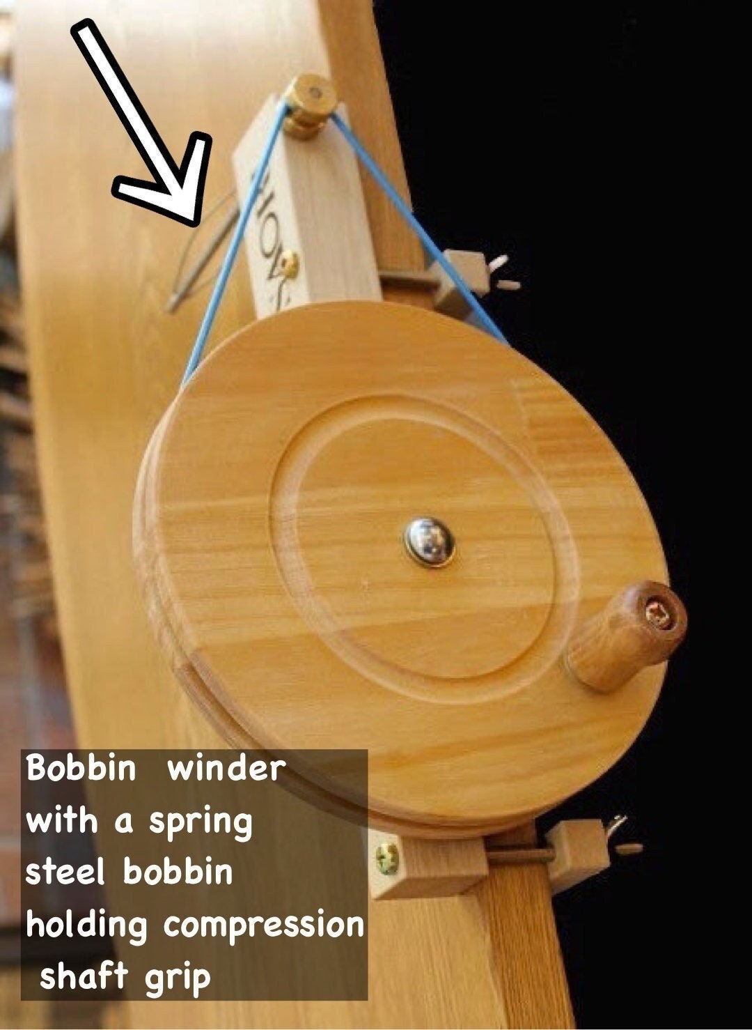 Bobbin Winder Saori Japan Fits Saori Bobbins and Quills Schacht ...