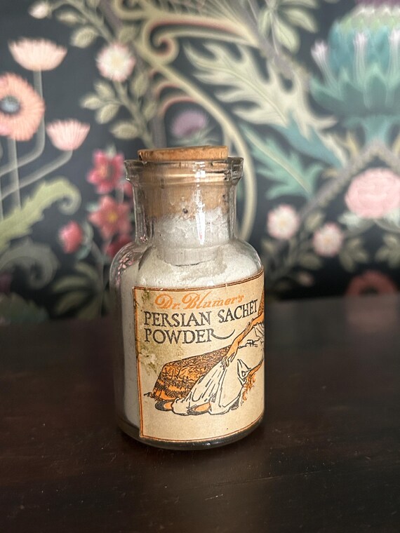 Antique Dr. Blumer's Persian Sachet Powder FULL Prett… - Gem