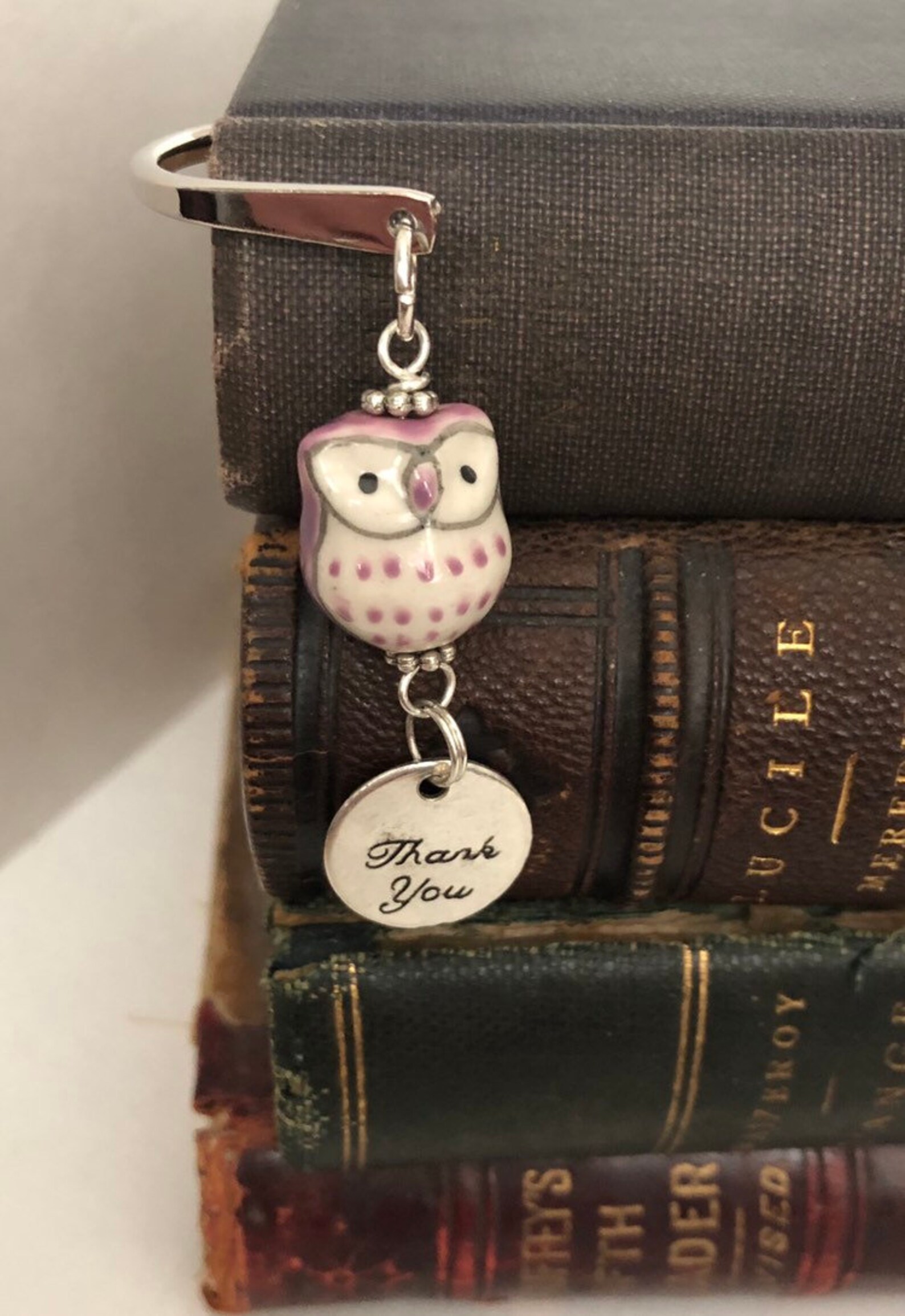Owl Bookmark, Teacher Thank You, End of the Year Gift, Book Club ...