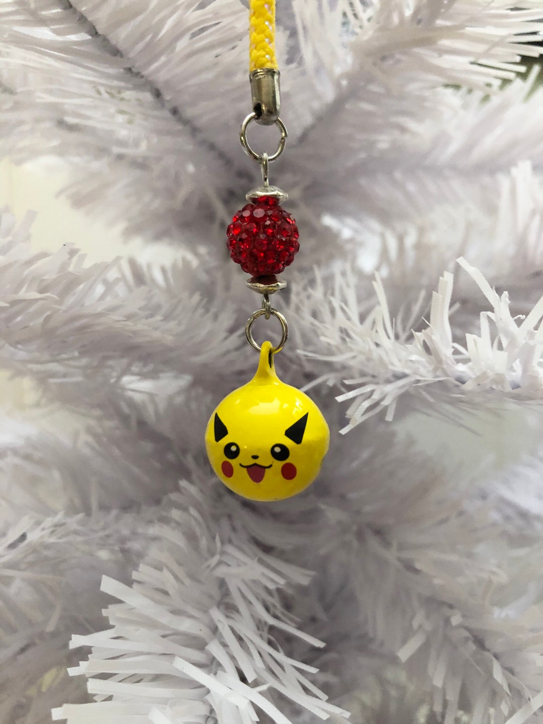Sparkle Pikachu Ornament, Jingle Bell, Pokemon Go, Pikachu Bell, Purse ...