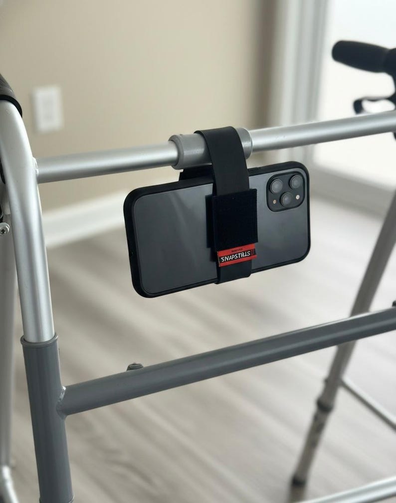 Steadyhold Pro™ Rubber Grip Straps for Wheelchairs, Walkers, and ...
