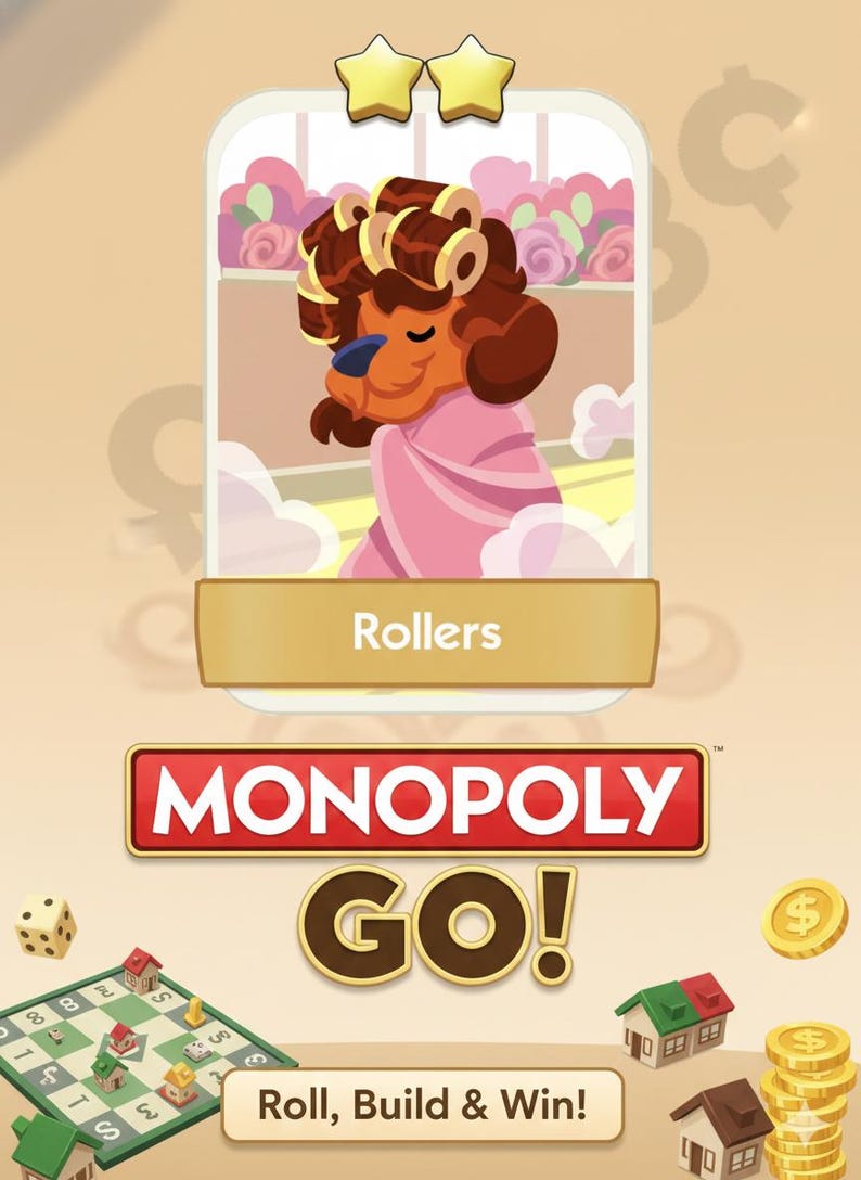 Monopoly Go Sticker 2 Star Rollers ( Set 12 ) Instant Delivery - Etsy