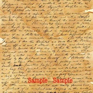 Old Handwritten Script Handwriting Texture PNG Background Overlay ...