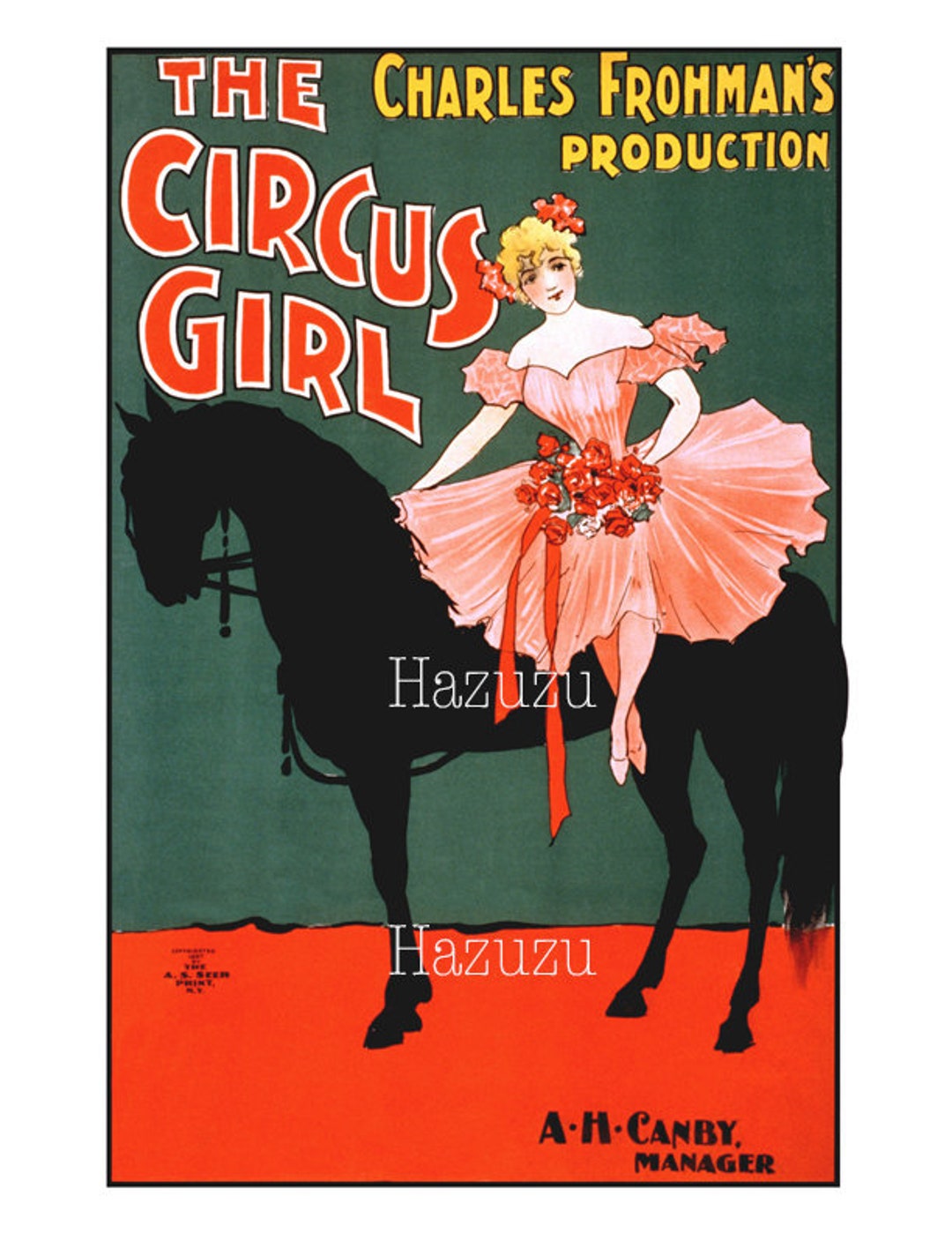Vintage Circus Girl Poster PNG Sideshow Antique Transparent Background ...