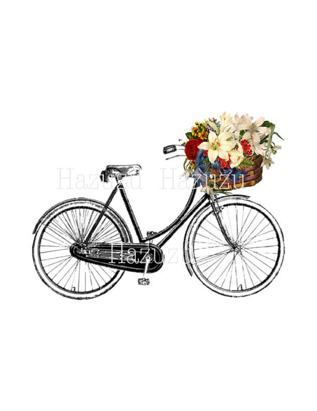 Vintage Bicycle PNG Bike Clip Art Vintage Transparent Background ...