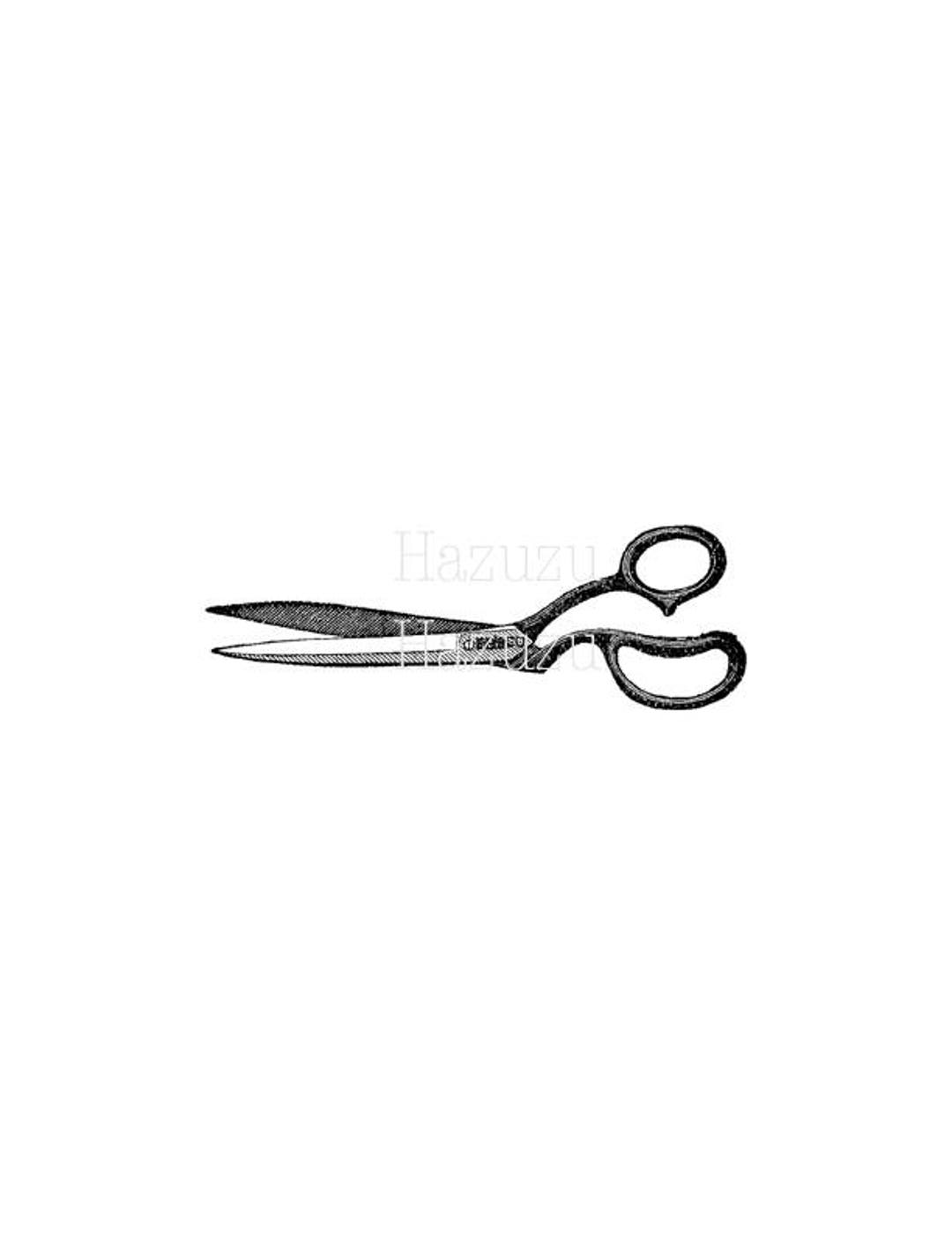 Sewing Scissors PNG Clip Art Transparent Background Digital Stamp ...