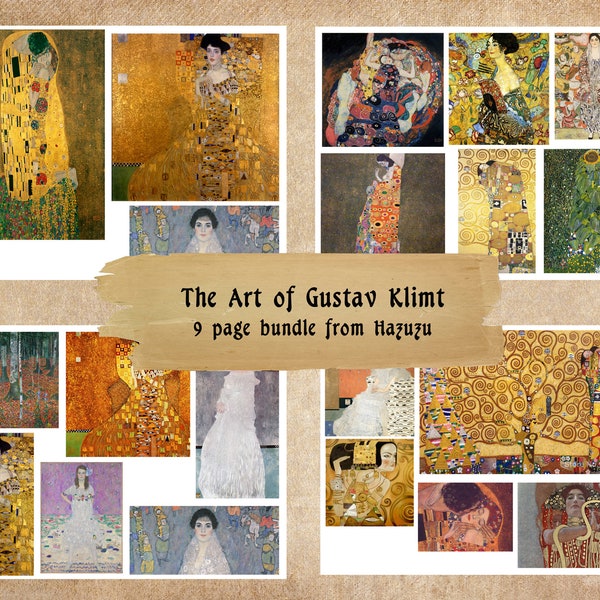 Gustav Klimt Digital Download - Etsy