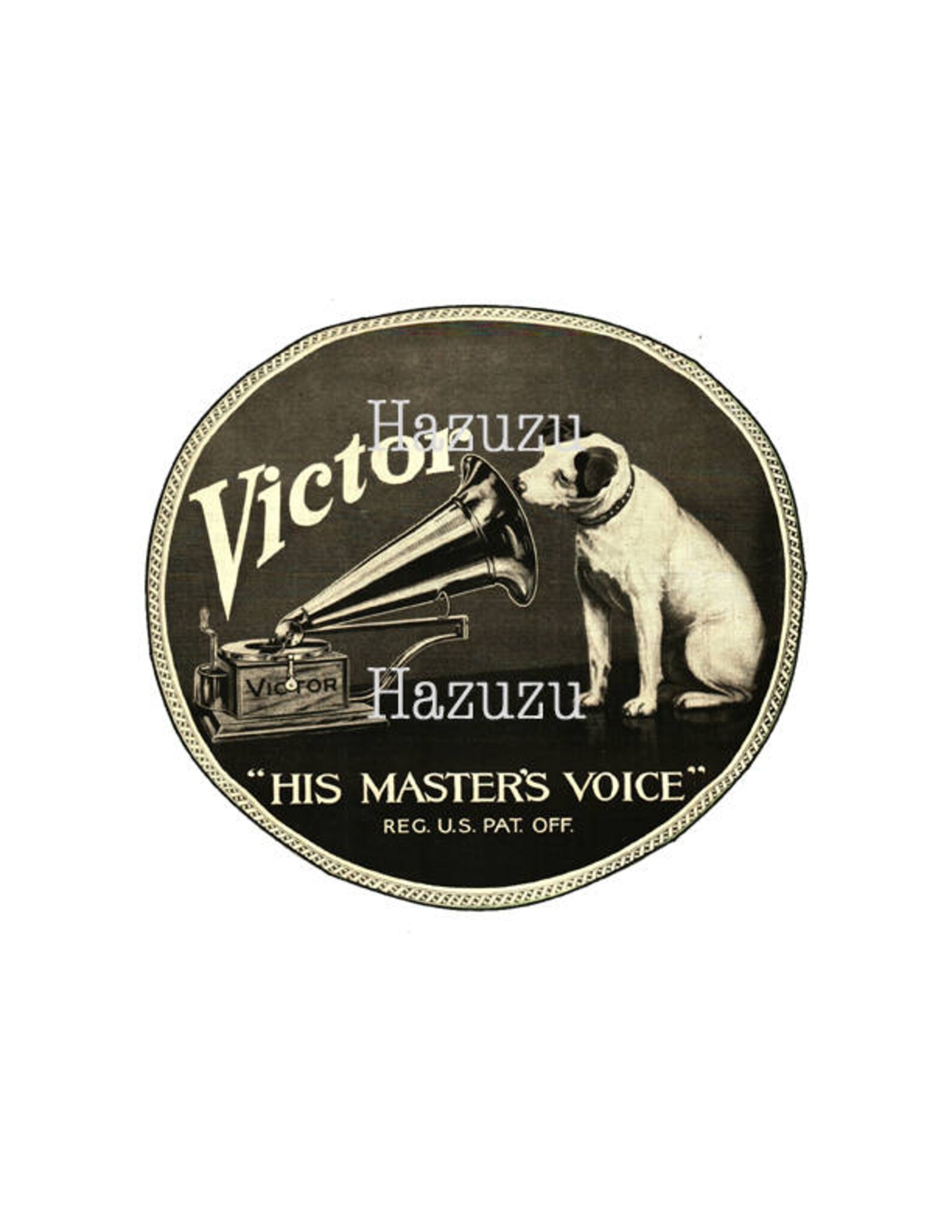 RCA Victor Dog His Masters Voice Advertising PNG Clip Art Antique ...