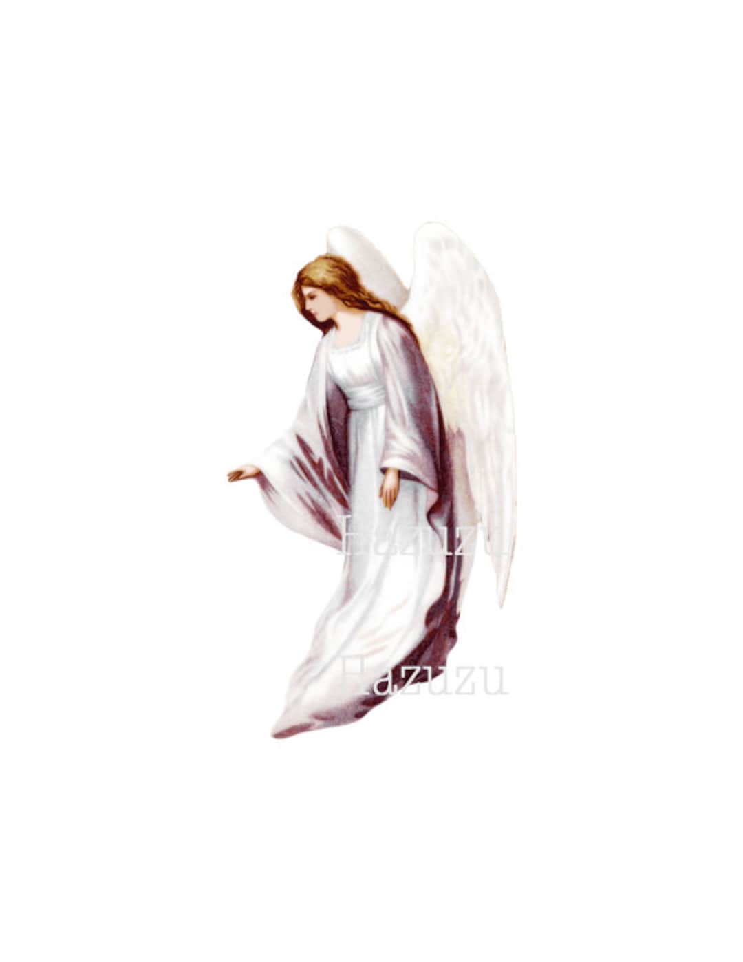 Lovely Painted Angel PNG Christian Heaven Clip Angel Art Transparent ...
