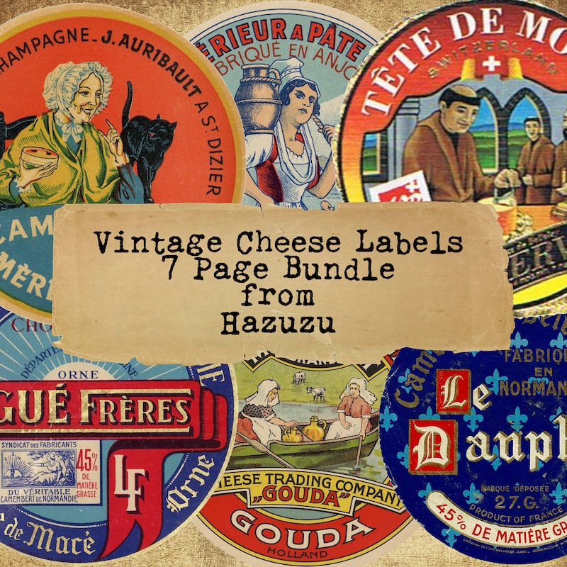 Cheese Labels - Etsy