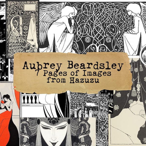 Digital Art Nouveau - Etsy