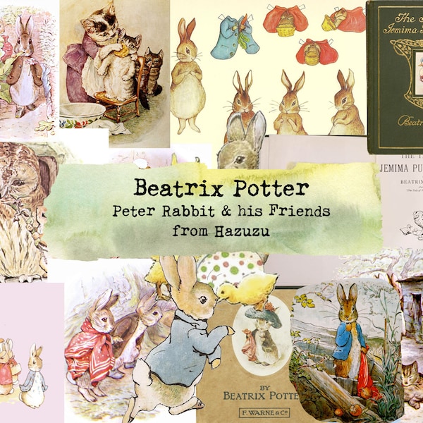 Beatrix Potter Printables - Etsy
