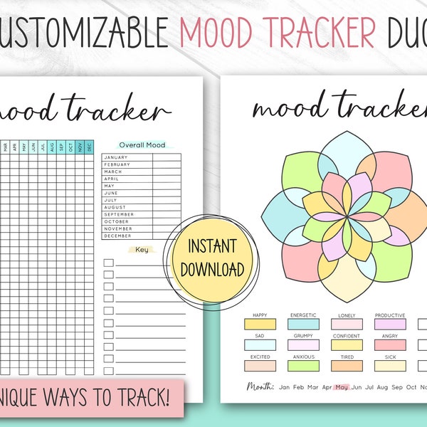 Mood Tracker - Etsy