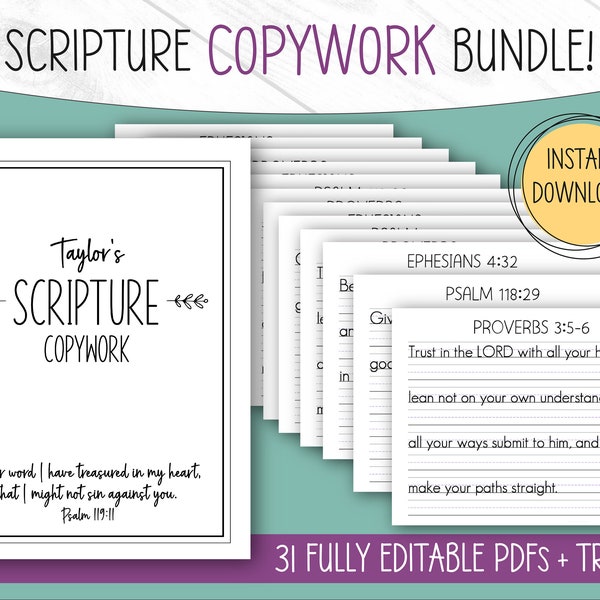 Scripture Memory - Etsy