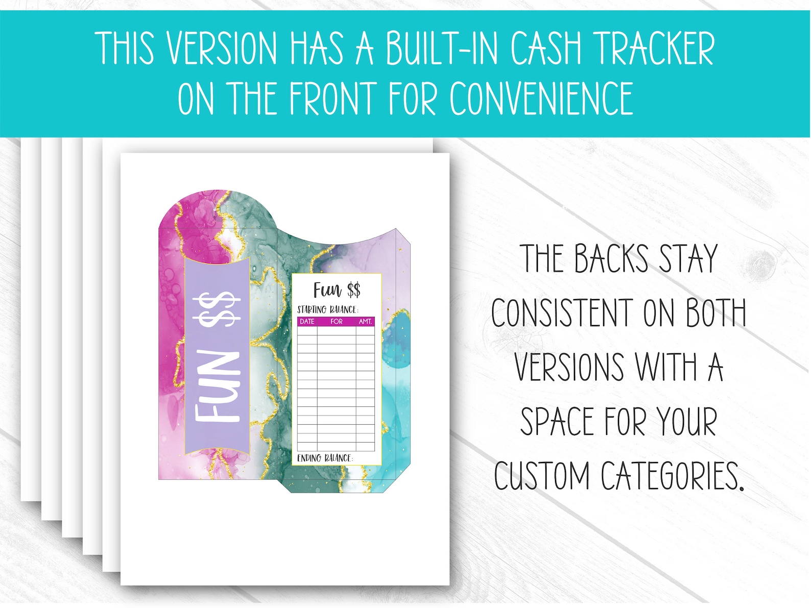 Cash Envelopes PRINTABLE EDITABLE Cash Envelope System - Etsy