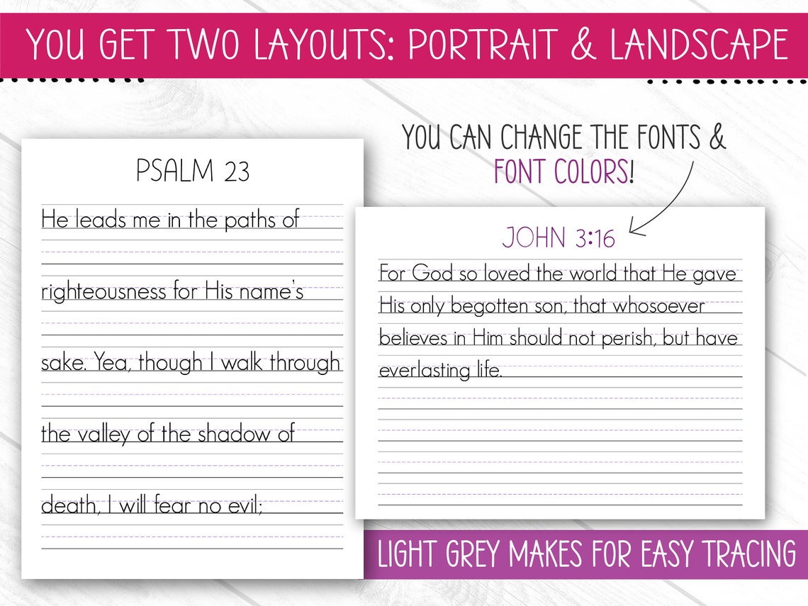 Handwriting Practice Sheets 100% EDITABLE Homeschool | Etsy