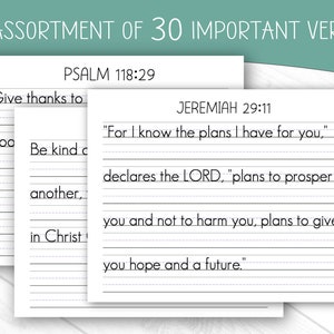 Handwriting Practice Sheets, EDITABLE, Scripture Memory for Kids ...